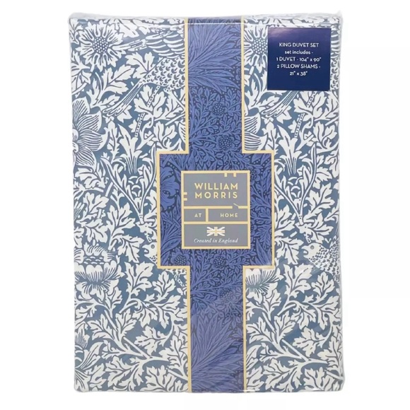 William Morris | Bedding | William Morris England King Cotton Percale ...